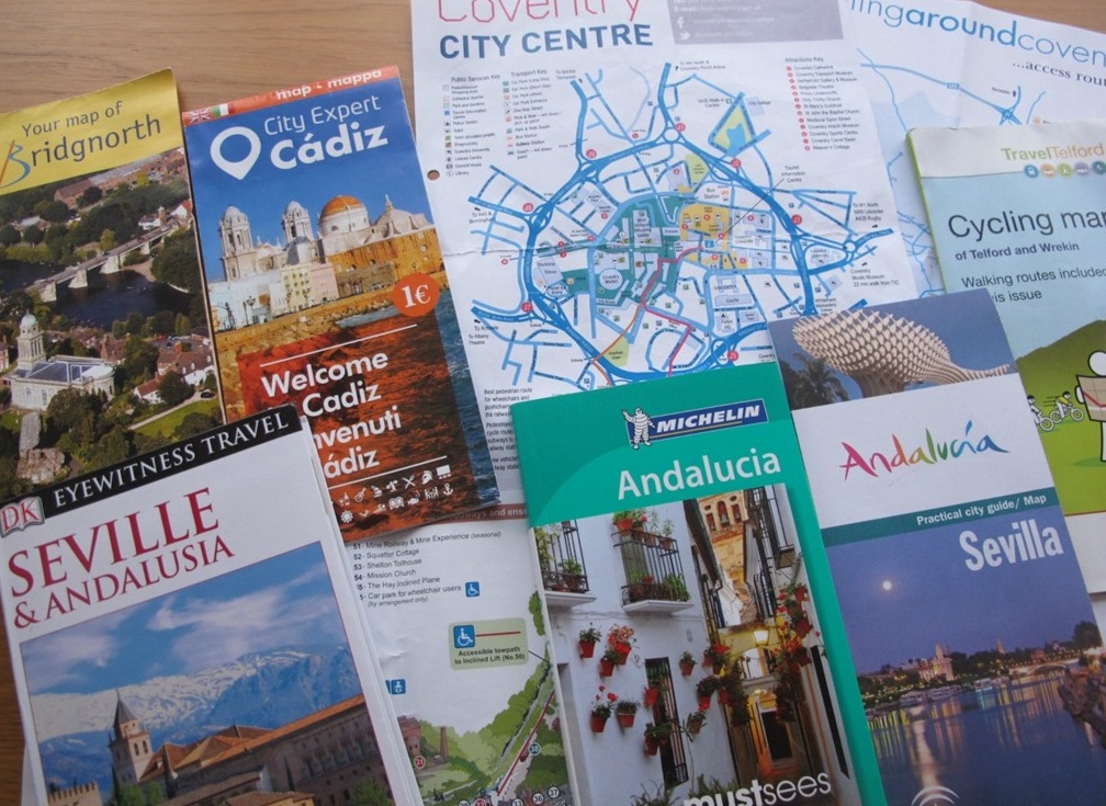 Maps and guidebooks - Cathy Powell